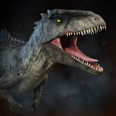 Giganotosaurus Jurassic World Dominion CGTrader