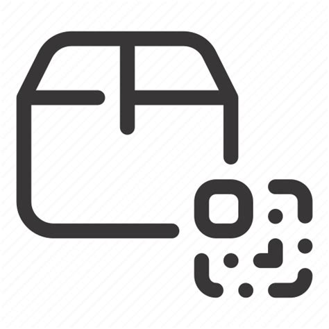 Qr Code Delivery Box Package Barcode Icon Download On Iconfinder