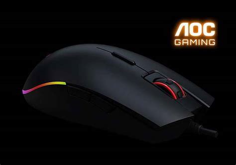 AOC GM RGB Gaming Mouse In Ambidextrous Design Gadgetsin
