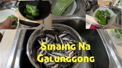 Sinaing Na Galunggong Youtube