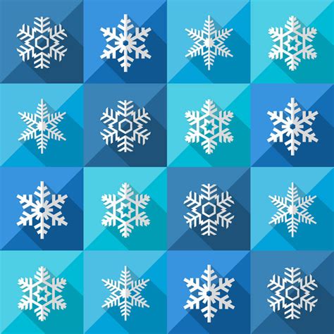 Snowflake Pattern Free Stock Vectors
