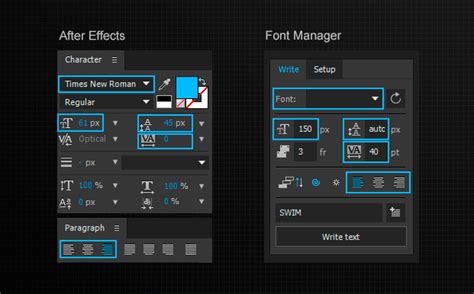 Font Manager Aescripts
