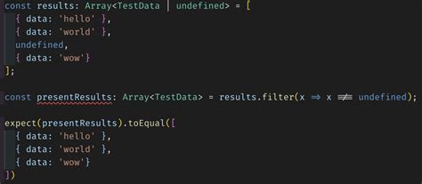 GitHub Robertmassaioli Ts Is Present Solves The TypeScript Filtering Of Undefined And Null