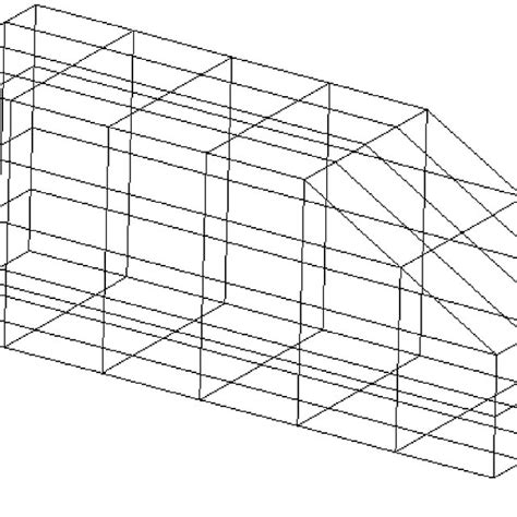 Energy Finite Element Model Of Simplified Van Model Download Scientific Diagram