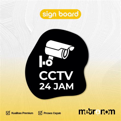 Jual CCTV JAM SIGN BOARD AKRILIK Shopee Indonesia