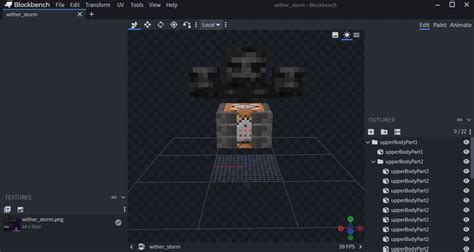 Wither Storm Primary Models Custom Minecraft Mod