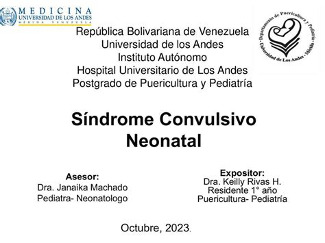 síndrome convulsivo neonatal Keilly Rivas uDocz