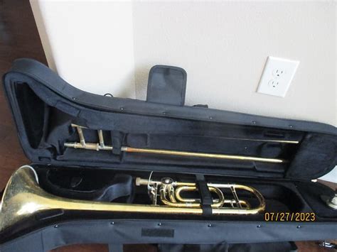 Bach Stradivarius 42 Trigger Trombone With Case And Reverb