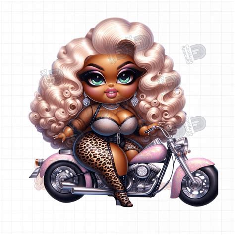 Sassy Black Woman Clipart 8 Png Digital Downloads Etsy