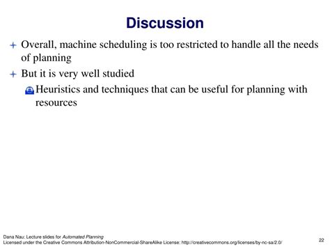 Ppt Cmsc Ai Planning Planning And Scheduling Powerpoint