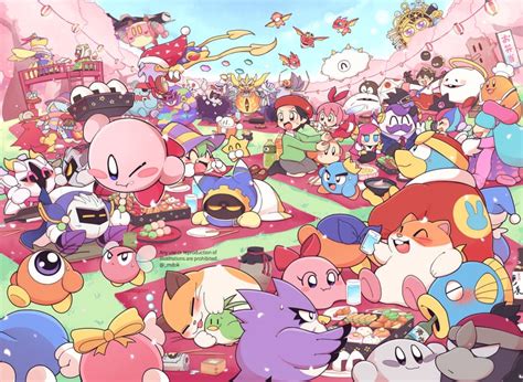 Kirby Meta Knight Waddle Dee King Dedede Magolor And 55 More Kirby And 7 More Drawn By