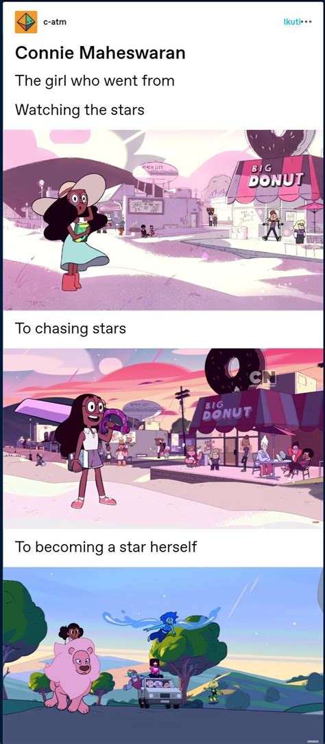The Three Stages Of Connie Maheswaran Steven Universe Memes Steven Universe Steven Universe
