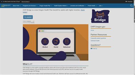Oregon Launches New Healthcare Plan Ohp Bridge
