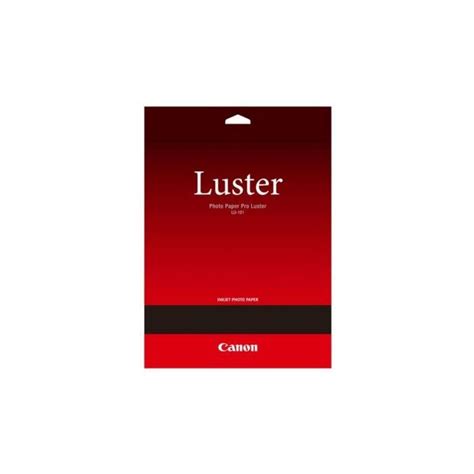 Canon Photo Paper Pro Luster A4 Camerapro Australia