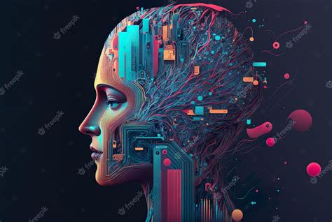 Premium Photo Deep Learning Illustration Generative Ai