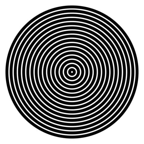 Concentric Circles Radiating Radial Circles Lines Stock Vector By ©vectorguy 515871720