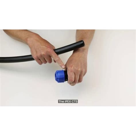 Ipex 1 In Polyethylene Tee Cts Compression In The Polyethylene Pipe Fittings And Accessories