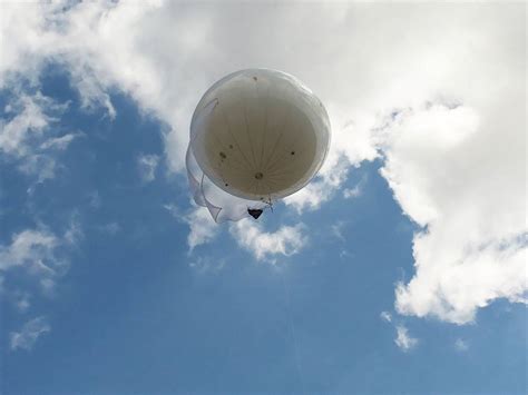 Aerostat Surveillance System Tethered And Free Flying Surveillance