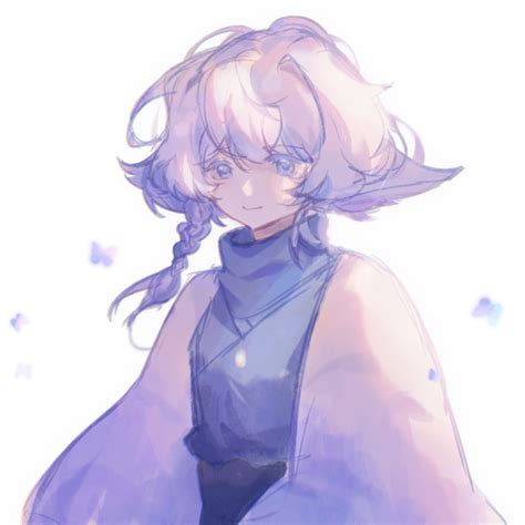 Safebooru 1girl Alternate Hairstyle Bob Cut Braid Bug Butterfly Cape