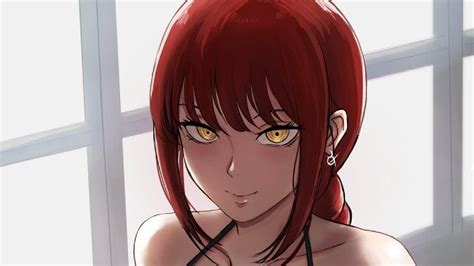 Chainsaw Man Celebra El Cumpleaños De Makima Con Este Ardiente Fanart