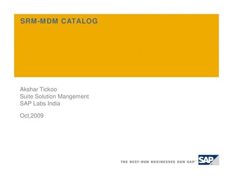 pdf procurement catalog management with srm mdm catalog dokumen tips