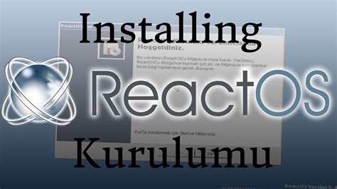 Reactos Kurulumu Installing Reactos Youtube