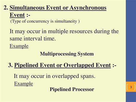 Types Of Concurrent Events Ppt Download