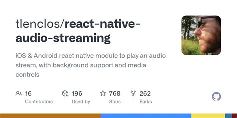 React Native Module To Play An Audio Stream With Background Support