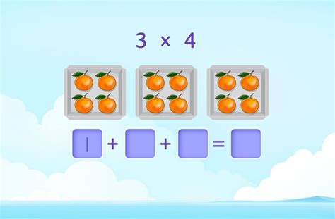 Free Repeated Addition With Equal Groups Game Splashlearn