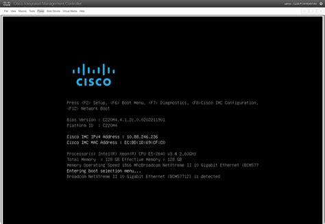 upgrade esxi for a business edition be6k 7k via vkvm cisco