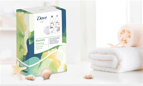 Up To Four Dove Blissfully Relaxing Body Wash Collection Sets Groupon