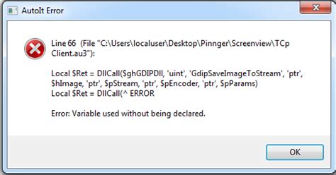 Undeclared Variable On Dll Call Autoit General Help And Support Autoit Forums