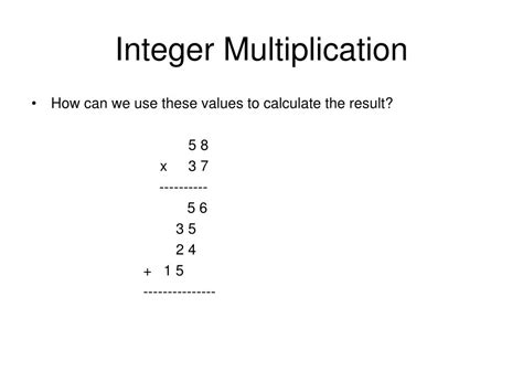 Ppt Integer And Fixed Point Addition And Multiplication Powerpoint Presentation Id3253127