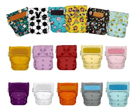 Pañales Ecológicos De Tela Ecopipo Pack Plus Mix Meses sin interés