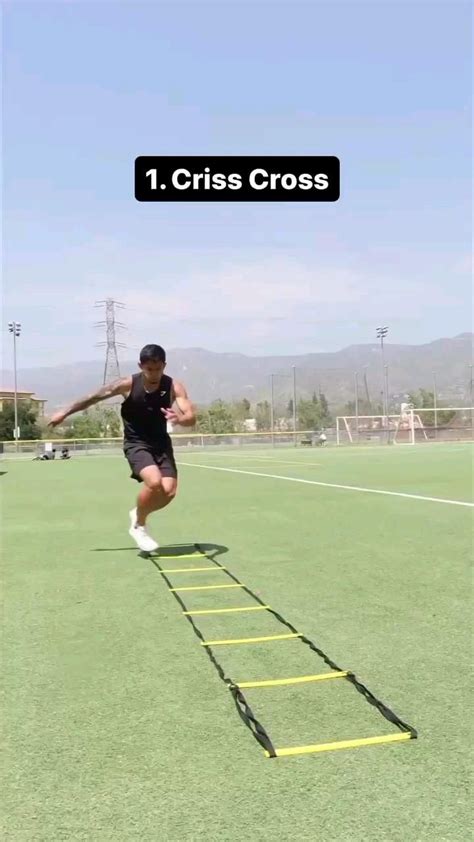 Speed Ladder Drills 💪 Grondoefeningen Voetbal Oefeningen Netbal