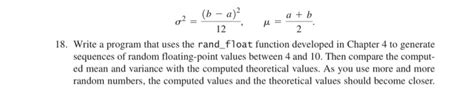 Solved Code Must Be In C Sorry My Bad The Rand Float Chegg