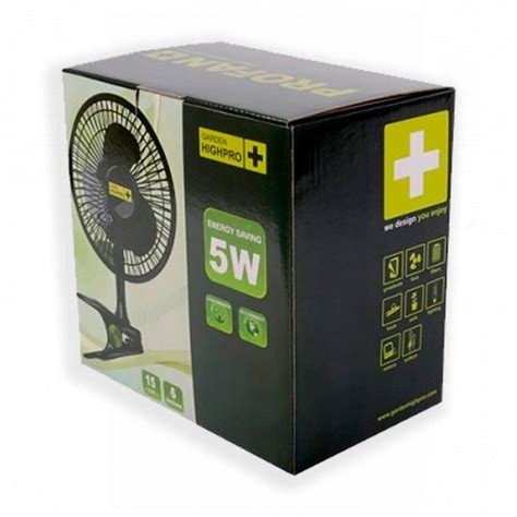 Купить вентилятор для обдува растений Garden Highpro Clip Fan 5W в Спб ...