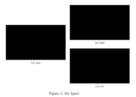 Subfloats Insert Two Figures Along One Other Figure Tex Latex
