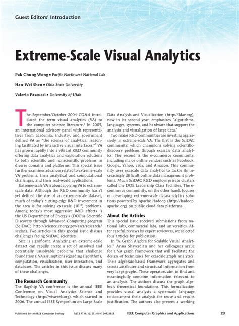 pdf extreme scale visual analytics