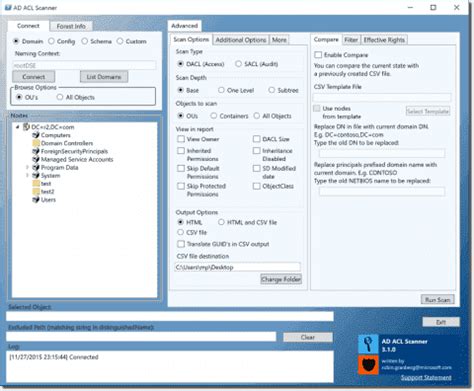 AD ACL Scanner Easily Generate Active Directory Permissions Reports 4sysops