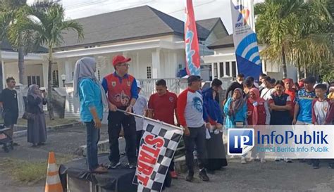 InfoPublik Bakri Siddiq Lepas Ribuan Peserta Gerak Jalan Sehat