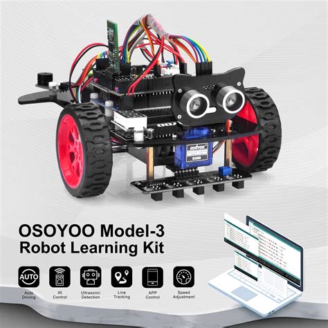 buy osoyoo smart robot v2 car kit for arduino user friendly design