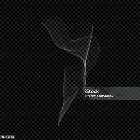 연기 Png 흰색 고립 된 담배 증기 스팀 투명 효과 검정색 배경의 벡터 일러스트레이션 연기 물리적 구조에 대한 스톡 벡터 아트 및 기타 이미지 Istock