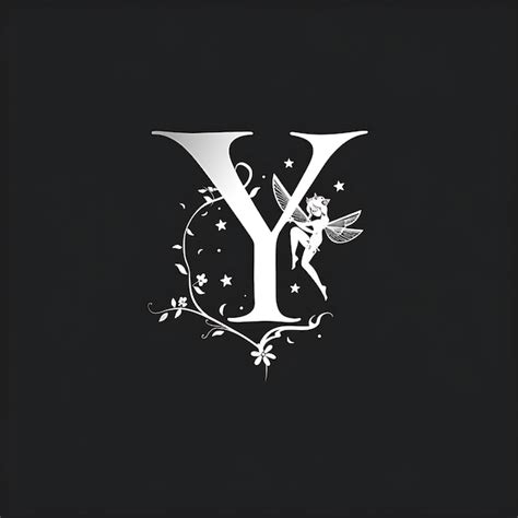 Premium Photo Letter Y With Initial Logo Design Style With Y Shaped Into A Creative Idea