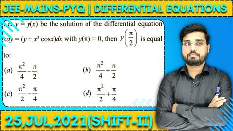 Jee Mains 2021 Pyq 25jul2021shift Ii Find The Solutions