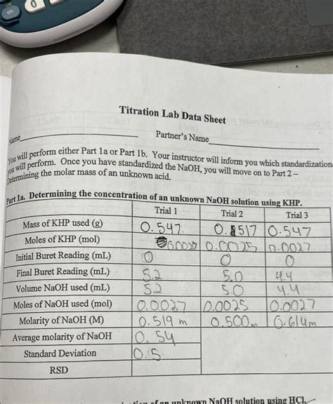 Can Someone Help Me Calculate The RSD For Both And Chegg Com