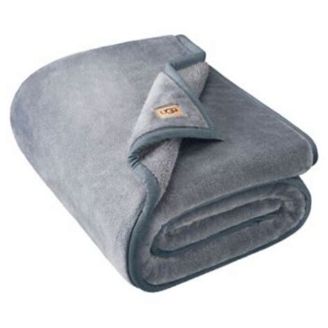 Ugg® Big Sur Oversized Throw Blanket In Ash Fog 60 X 80 Ralphs