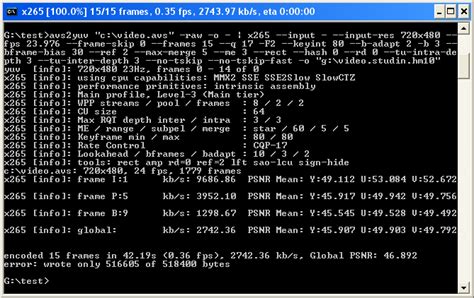 [hevc] x265 exe mingw builds page 25 videohelp forum