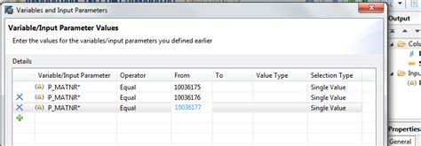 How To Process And Use Multi Value Input Parameter Sap Community
