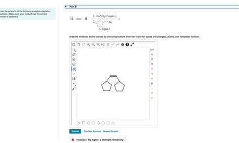 Solved H HNaNH2 2 Equiv 2 Equiv Draw The Molecule On Chegg